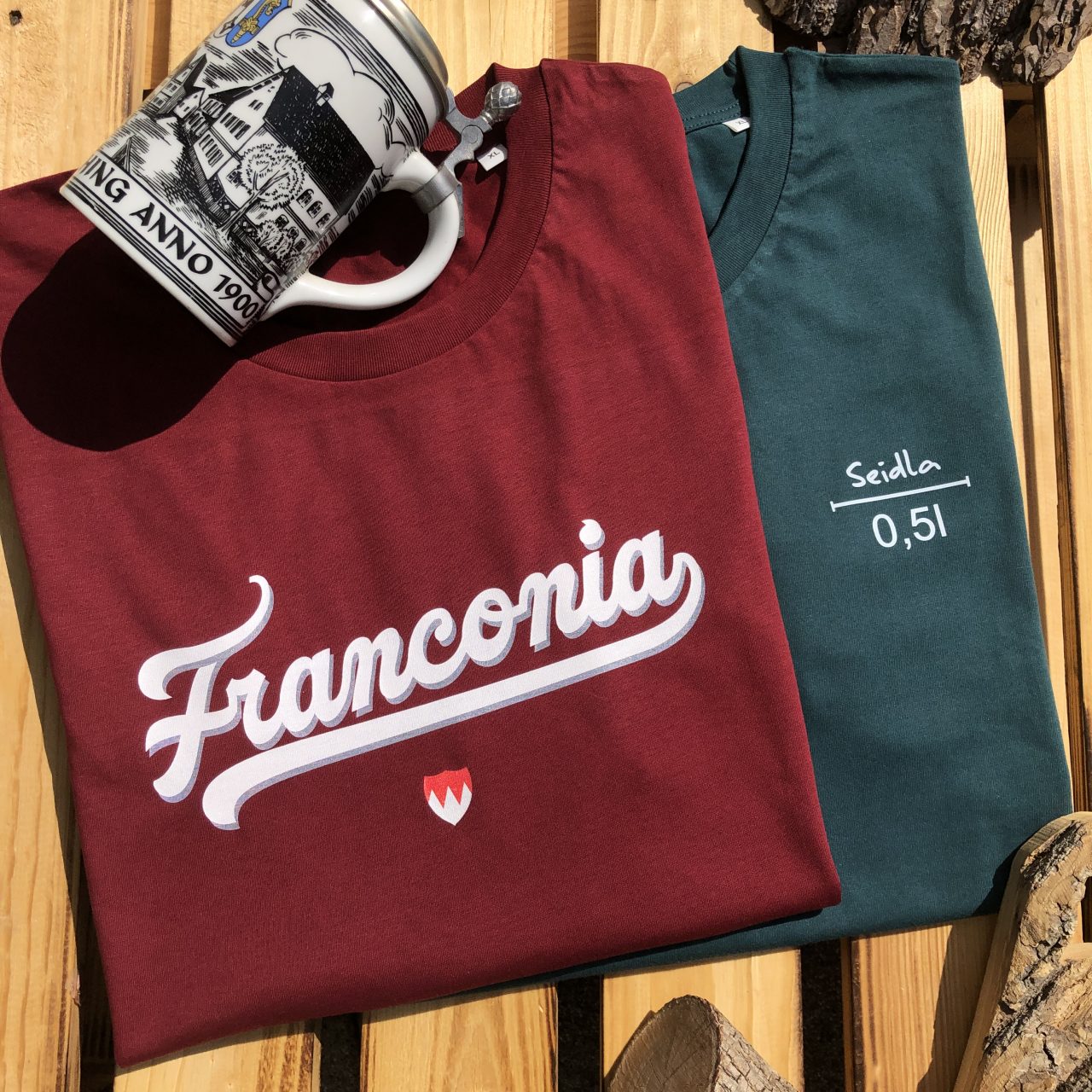 Unser FRANCONIA T-Shirt - Echt fränkisch | FRANKENSTYLE