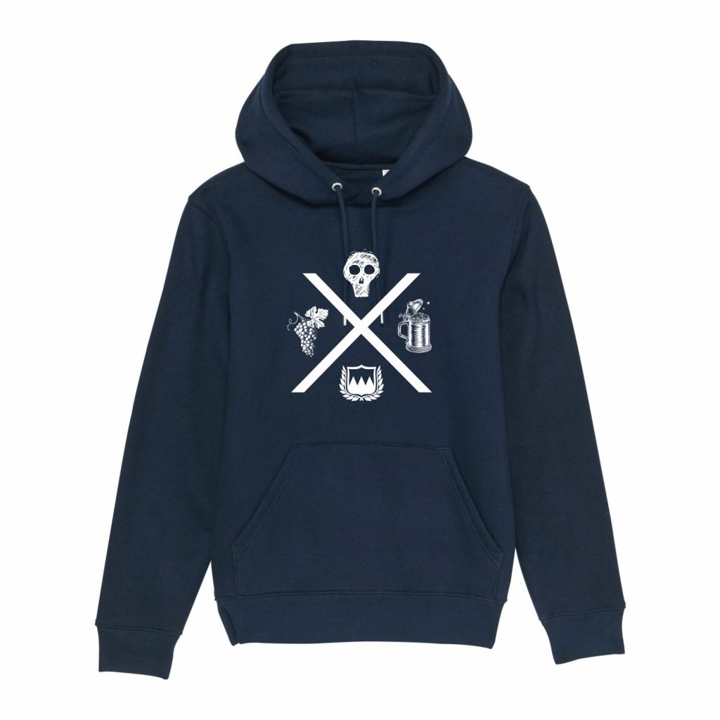 Unser fränkischer ROCK N ROLL Hoodie | FRANKENSTYLE